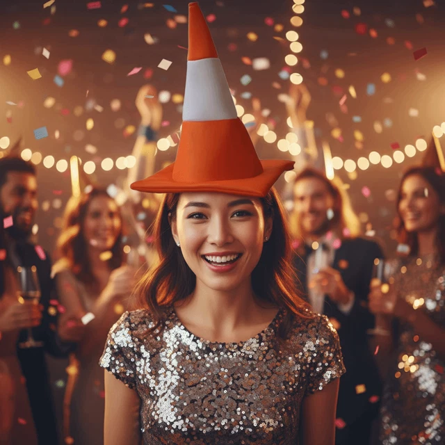 FOLDABLE PARTY HEADGEAR Dress Up Halloween Costume Funny Hat Show Party ...