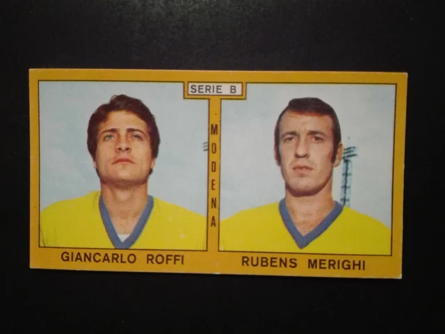 FIGURINA CALCIATORI PANINI 1969/70 Modena Roffi/... Nuova Mai Attaccata ...