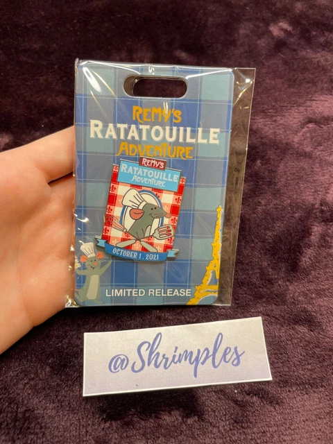 DISNEY PIN REMY'S Ratatouille Adventure EPCOT Pin LE New on Card HTF £ ...