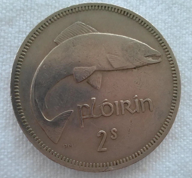 1966 OLD IRISH Coin FLORIN/FLOIRIN TWO SHILLINGS Circulated. £1.47 ...
