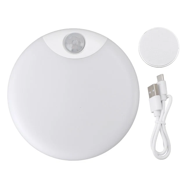 MOTION SENSOR NIGHT Light Eye Caring USB Charging Wireless LED Magnetic ...