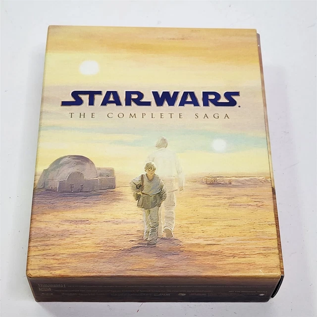 STAR WARS THE Complete Saga Blu-ray Boxset Episodes 1-6 Disc 2011 9 ...
