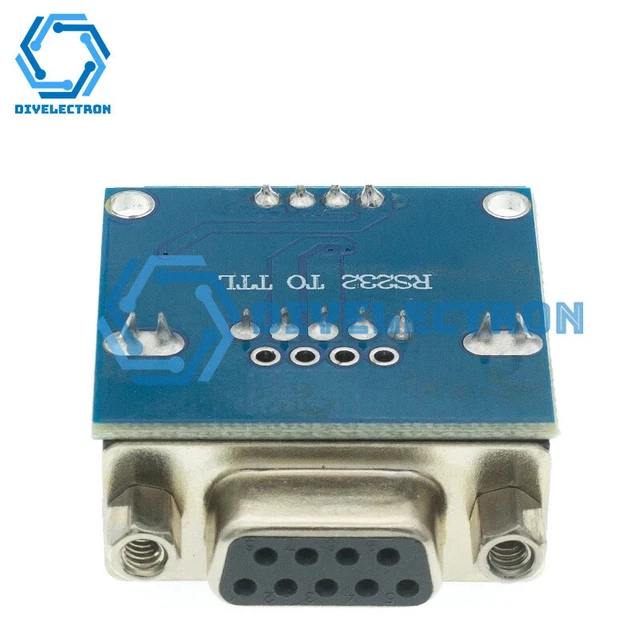 FEMALE DB9 MAX3232 RS232 To TTL Serial Port Module Converter Board for ...