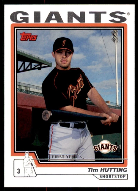 2004 TOPPS TIM Hutting San Francisco Géants #T125 EUR 1,94 - PicClick FR
