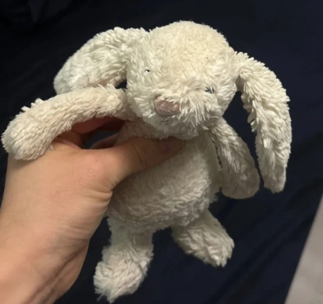 JELLYCAT BASHFUL WHITE Bunny Rabbit Small Soft Plush Toy - 8 Inches ...