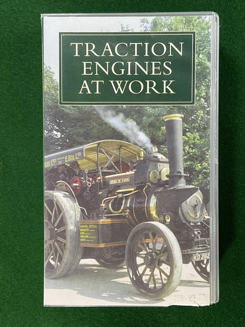 TRACTION ENGINES AT Work VHS Cassette Tape £5.75 - PicClick UK