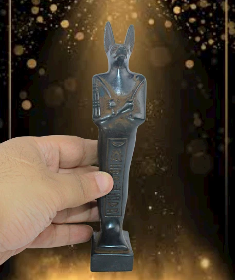 RARE ANCIENT EGYPTIAN Antique Anubis Stand Statue Ancient Egypt BC £119 ...