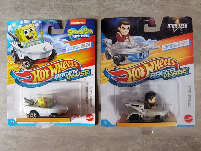 HOT WHEELS RACER Verse Captain Kirk + Spongebob 2024 Hkb86 EUR 35,90 ...