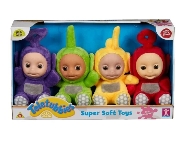TELETUBBIES COLLECTABLE SUPER Soft Plush Toys Full Set Brand NEW £24.99 ...