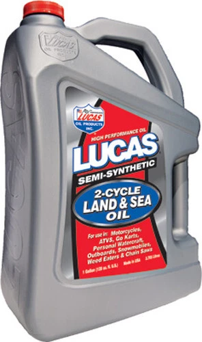 LUCAS SEMI SYNTHETIC 2 Cycle Motor Oil 1 gallon Honda CR80RR 84 $106.01 ...