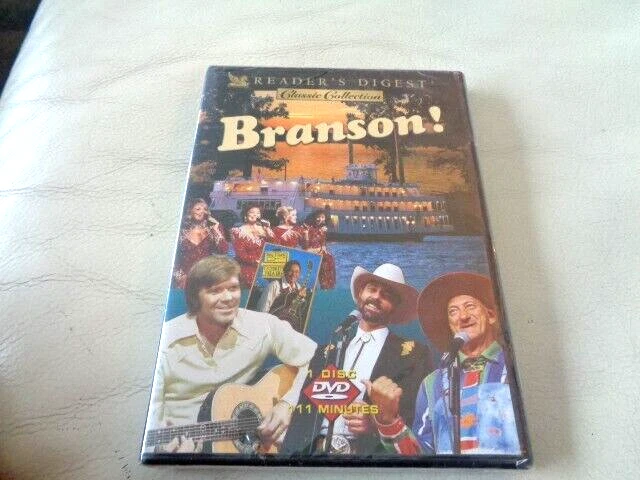 BRANSON ! NOUVEAU DVD Glen Campbell Roy Clark Ray Stevens voiture boxée ...