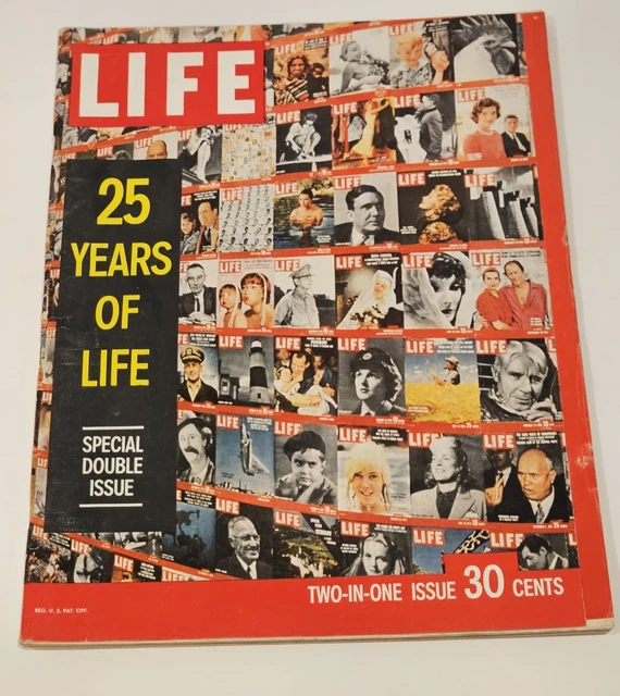 LIFE MAGAZINE DECEMBER 26 1960 25 Years of Life Special Double Issue £ ...