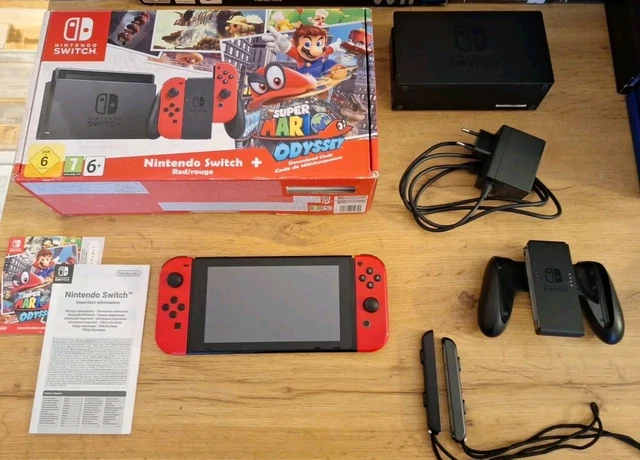 CONSOLE NINTENDO SWITCH Super Mario Odyssey Edition PAL / FRA non ...