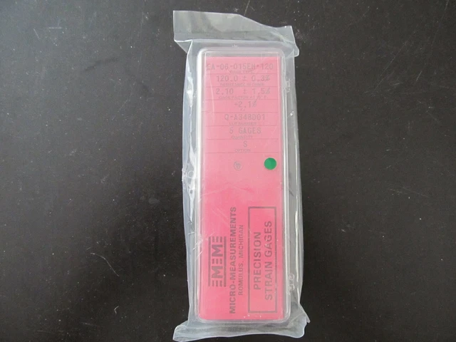 VISHAY MICRO MEASUREMENTS Precision Strain Gage EA-06-015EH-120 OPT S 5 ...