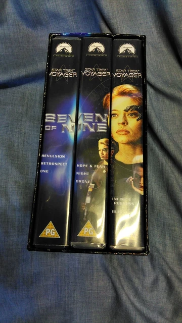 SEVEN OF NINE box set on VHS £15.00 - PicClick UK