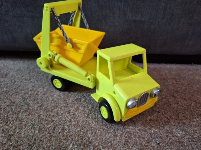 BOB THE BUILDER Skip Truck Toy Vehicle Push Along £8.99 - PicClick UK