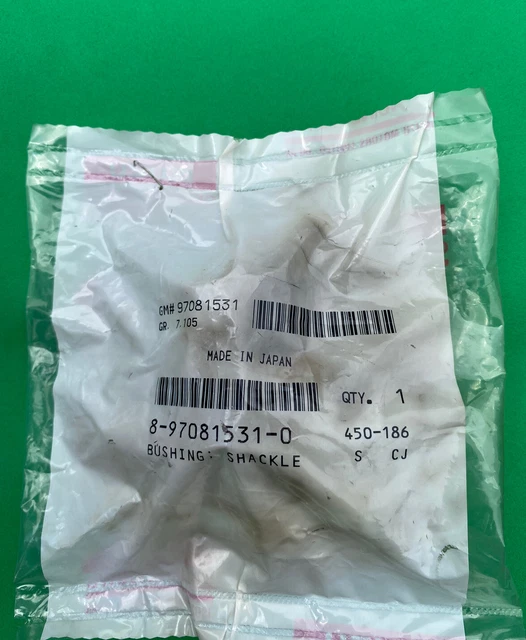 Leaf Spring Shackle Rear Bushing For Toyota And Isuzu RBI Made In 2007 ...