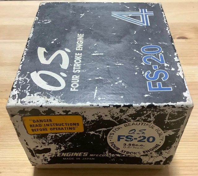 OS FS-20 VINTAGE RC Four Stroke Glow Nitro Model Aircraft Engine £90.00 - PicClick UK