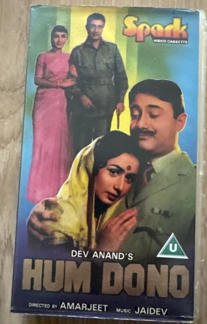 HUM DONO BOLLYWOOD VHS Video, Dev Anand £21.51 - PicClick UK