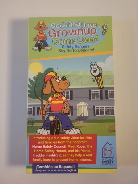 CODE RED ROVER Grownup Come Over Safety Rangers Say No To Dangers Vhs ...