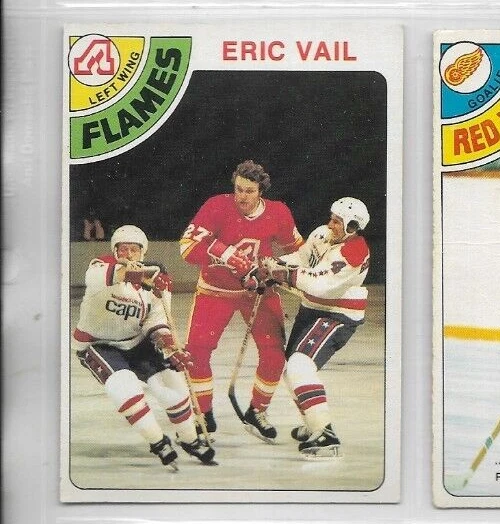 ERIC VAIL ATLANTA Flames 1978-79 O-PEE-CHEE OPC BASE #129 $1.29 ...
