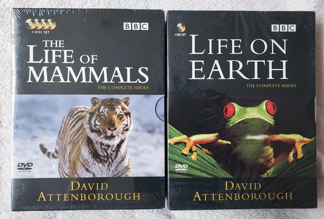 LIFE ON EARTH OF MAMMALS DVD BBC COMPLETE SERIES David Attenborough New ...