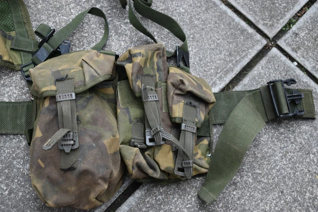 BRITISH ARMY ISSUED DPM PLCE Webbing Set (ref:cr) £45.98 - PicClick UK