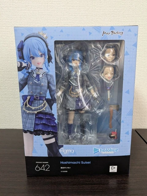 MAX FACTORY FIGMA Suisei Hoshimachi Hololive Production Wink Face Bonus ...