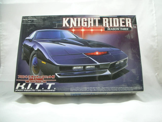 1/24 AOSHIMA KNIGHT RIDER PROTOTYPE KITT (SEASON THREE) + Scanner Unit ...