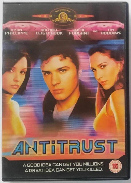 ANTITRUST - RYAN Phillippe, Rachel Leigh-Cook - Reg 2 Pal Dvd £3.49 ...