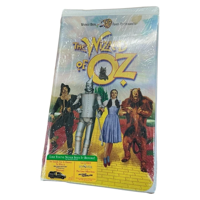 THE WIZARD OF Oz VHS 1996 Digitally Remastered Clamshell New Sealed £6. ...