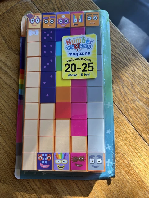 CBEEBIES NUMBER BLOCKS, Click And Count 50 Blocks Brand New £17.36 ...