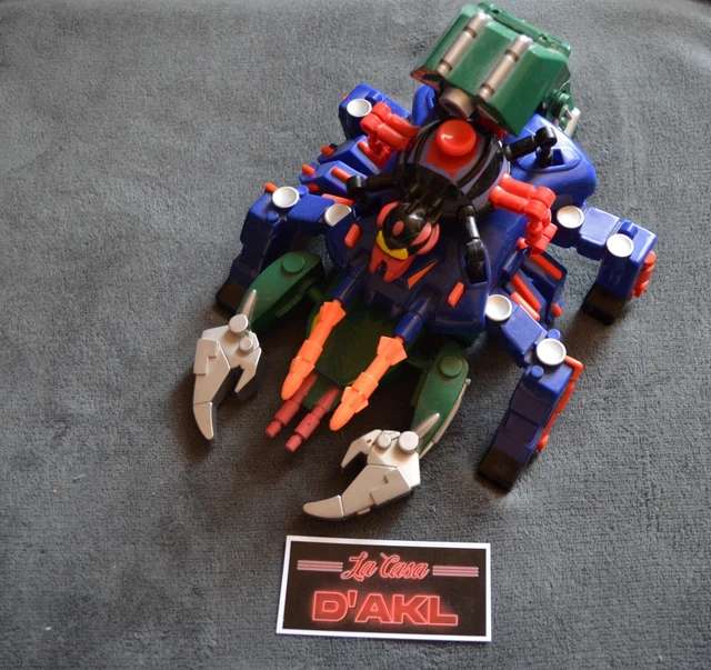 SUPERBE JOUET FIGURINE rare Spider-Man Animated Tri Spider Slayer ...