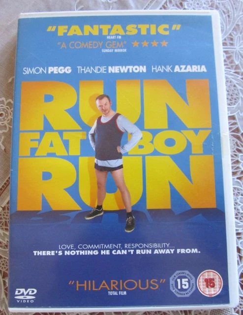 RUN, FAT BOY, Run DVD (2008) Simon Pegg, Schwimmer (DIR) cert 15 ...