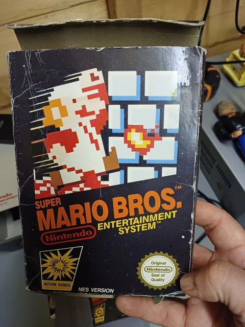 SUPER MARIO BROS (NES game) Tested Working With Manual And Boxed £65.00 ...
