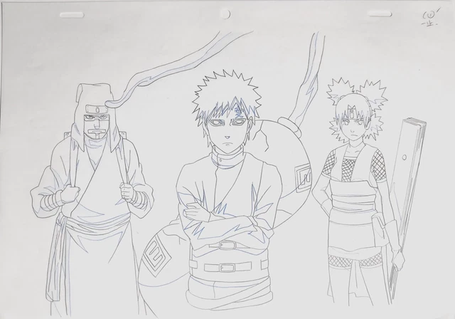 NARUTO ANIMATION PRODUCTION Cel Drawing Douga: 3580 $325.00 - PicClick AU