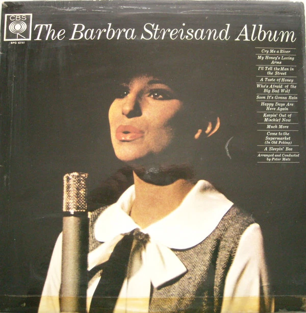 BARBRA STREISAND - The Barbra Streisand Album - Used Vinyl Record ...