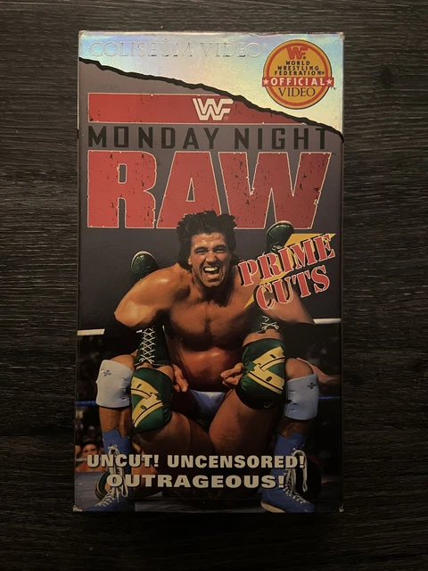 WWF MONDAY NIGHT Raw: Prime Cuts VHS Coliseum Wrestling Video Tape WWE ...