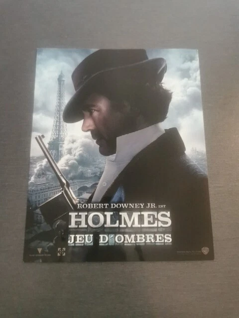 SHERLOCK HOLMES JEU D'ombres Robert Downey JR Autocollant EUR 7,99 ...