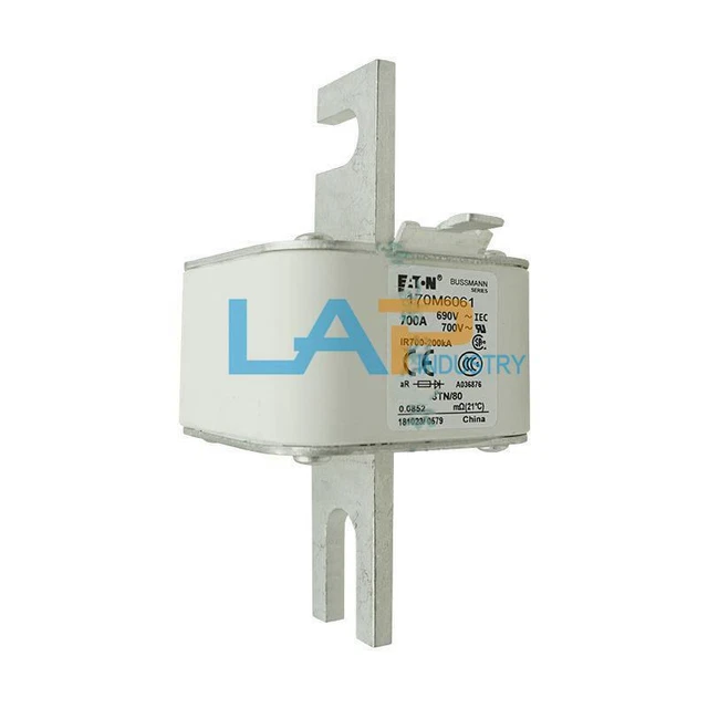 1PCS NEW FOR BUSSMANN Fast Fuse 170M6061 700A 690V 3TN/80 IR700-200KA ...