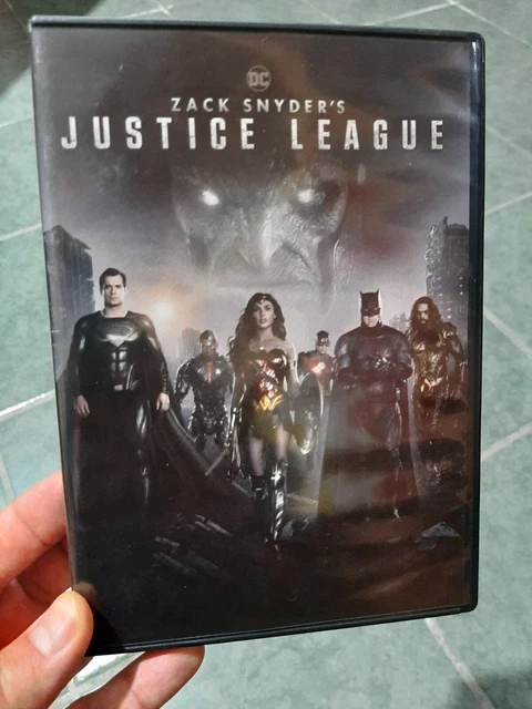 JUSTICE LEAGUE ZACK SNYDER'S DVD dc comics EUR 8,99 - PicClick IT