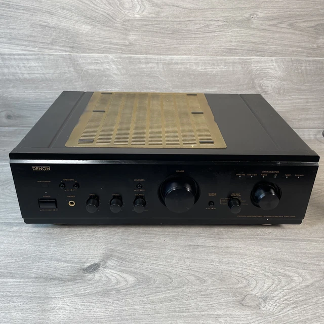 DENON PMA-1055R PRECISION Audio Component Integrated Amplifier Tested ...