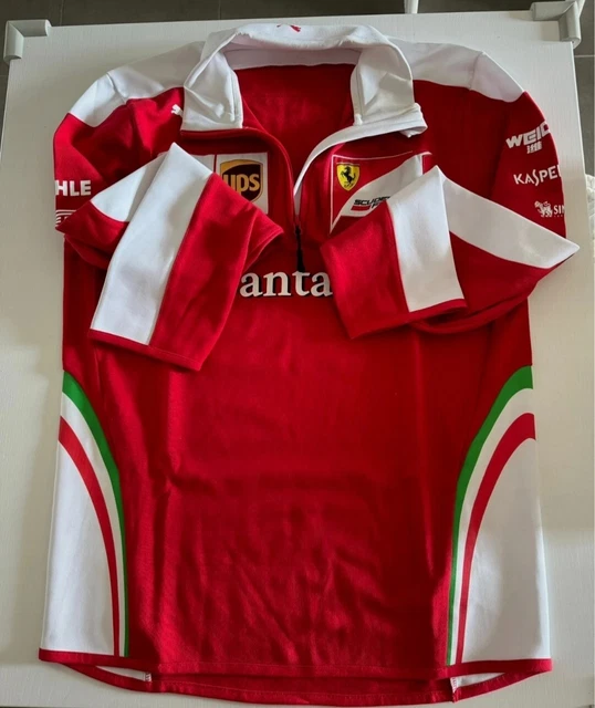 F1 PUMA FERRARI Sweater Jacket DRIVER Claro Vettel Raikkonen NOT FOR ...