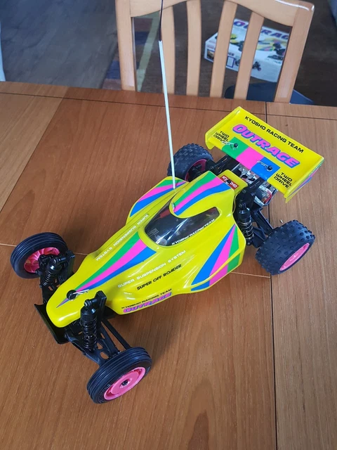 KYOSHO OUTRAGE MK1 1/10 Japanese Toy Race Car with Techniplus ...