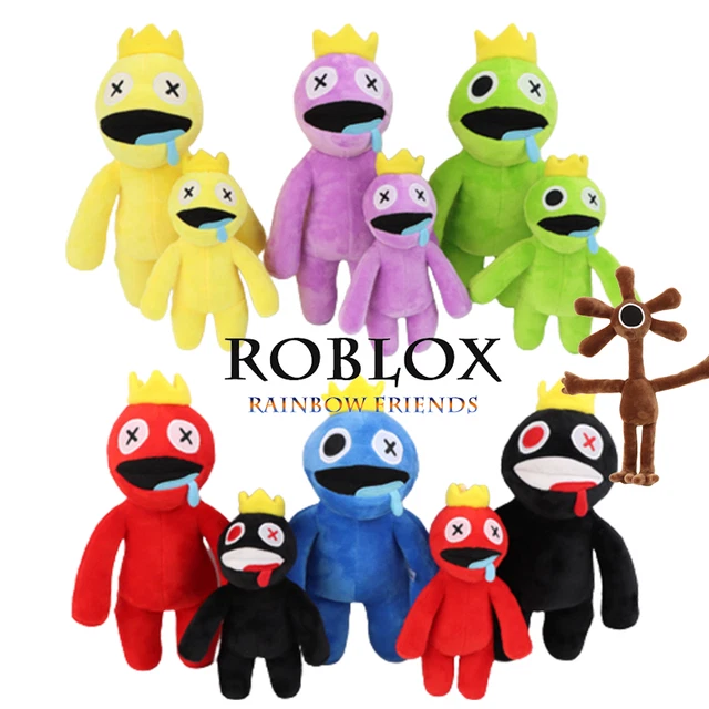 ROBLOX RAINBOW FRIENDS Blue Plush Toy Purple Stuffed Doll Kid Gift ...