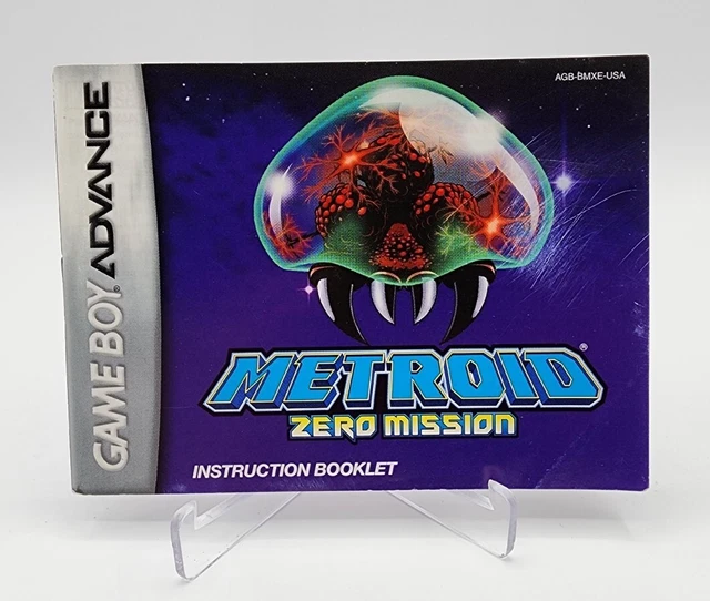 LIVRET D'INSTRUCTIONS MANUEL Metroid Zero Mission Nintendo Game Boy ...