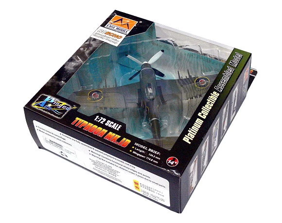 EASY MODEL 36310 Aircraft Model 1/72 TYPHOON MK.1B Rb431 Plantlunne ...
