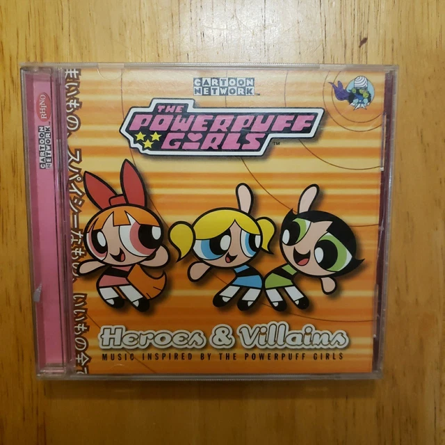 THE POWERPUFF GIRLS Heroes & Villains CD Booklet 2000 Cartoon Network NO CD £12.40 - PicClick UK