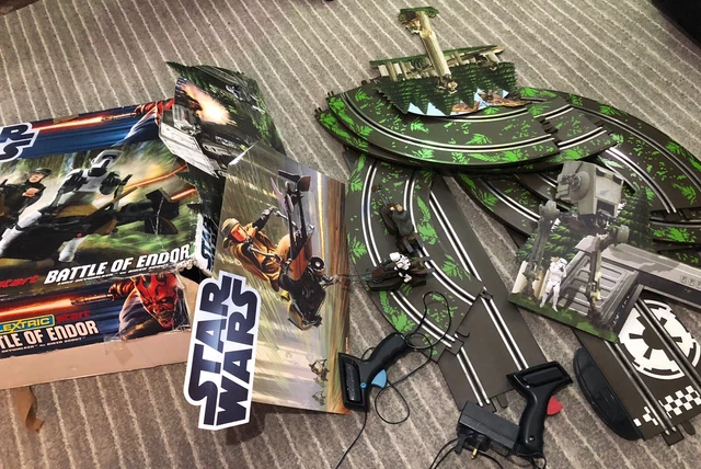 SCALEXTRIC START - Star Wars Battle Of Endor 1:32 Scale Slot System ...