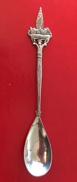 NEDERLAND GRONINGEN MARTINITOREN Tallest Church Steeple Souvenir Spoon ...
